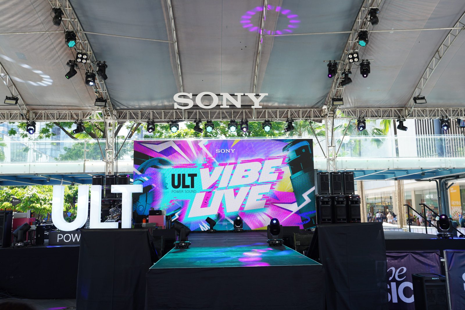 Sony fires up BGC with ULT Power Sound: Vibe Live, blending sound ...