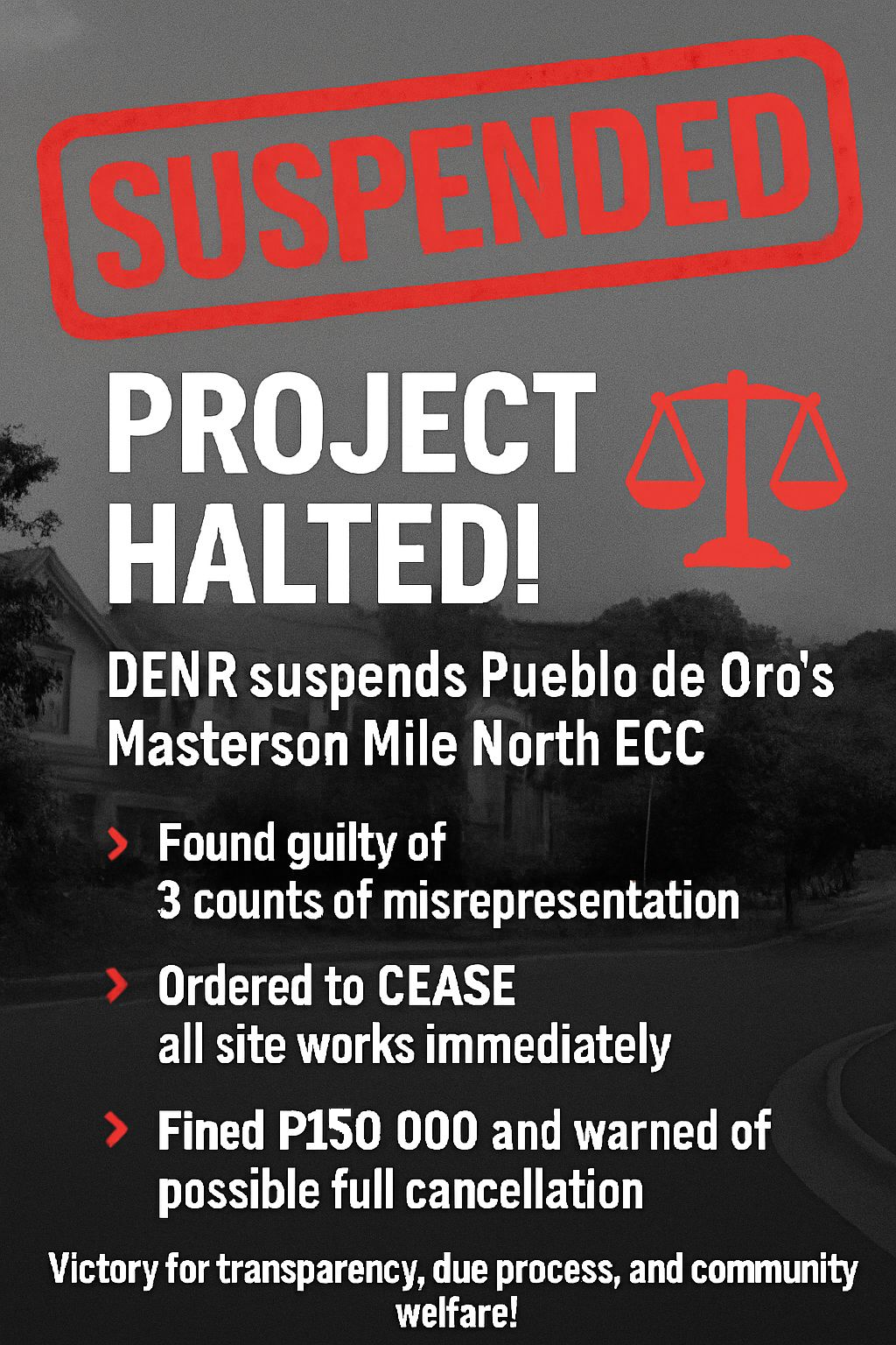 DENR-EMB halts Pueblo de Oro project over ECC misrepresentation in CDO ...